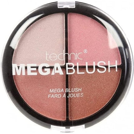 Technic Mega Blush 4-in-1 Compact with Subtle Sheen for Fresh and Radi